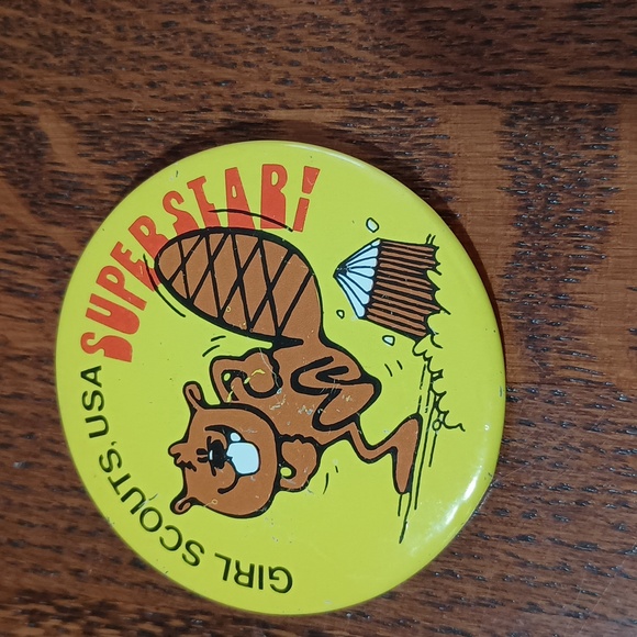 Girl Scouts | Accessories | Vintage Girl Scouts Usa Superstar Beaver ...